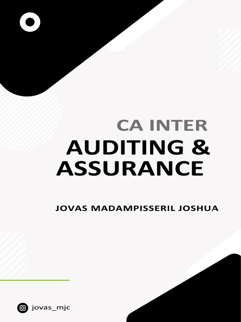 AUDITING May'23 BOOK | PDF | Audit | Financial Audit