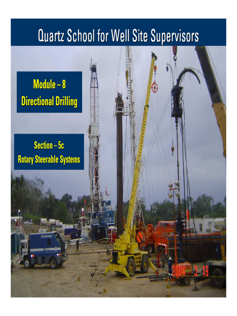 05c Rotary Steerable Systems | PDF | Drilling
