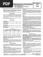 Maxseal Ico3s Manual | PDF | Valve | Mechanical Engineering