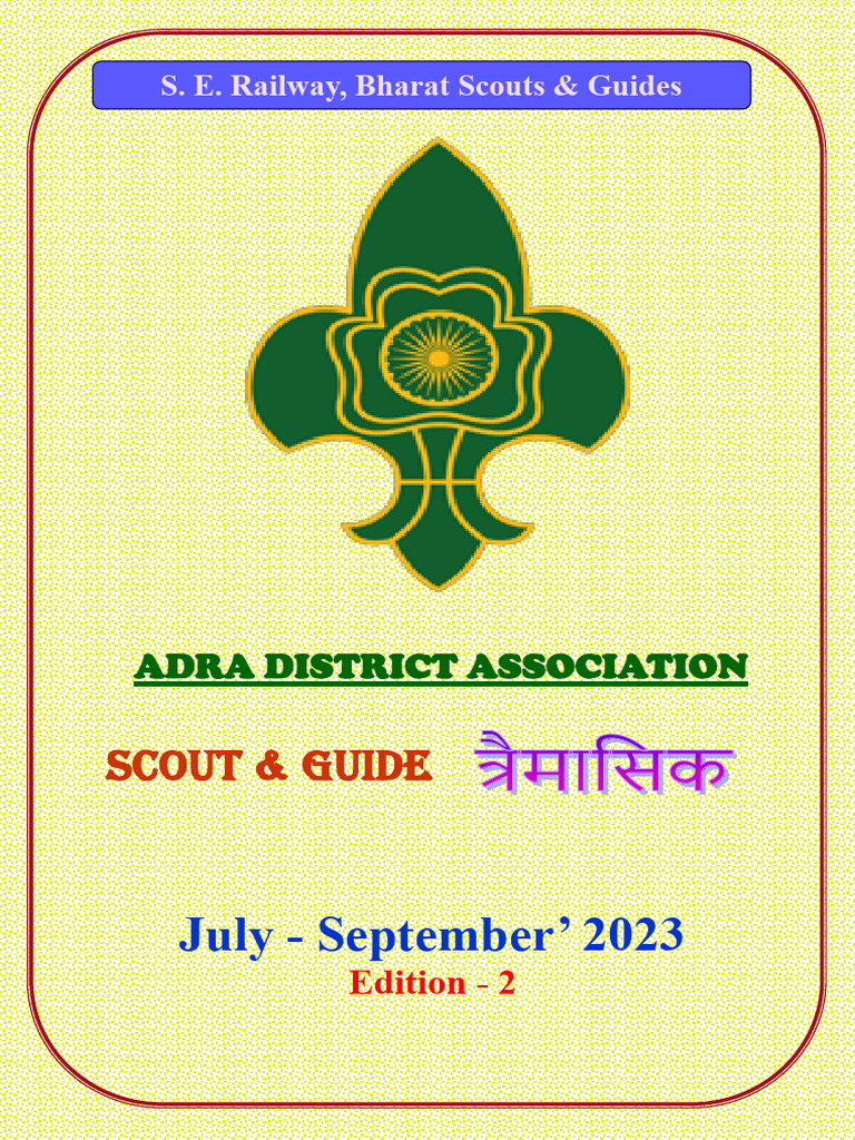 Scout Guide Traimasik Jul - Sep 2023 | PDF | Scouting