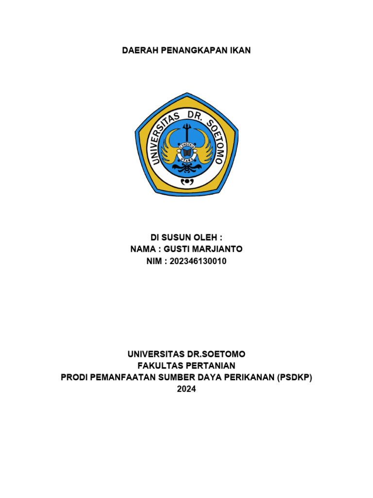 TUGAS - RINGKASAN - FISHING GROUND - Gusti Marjianto | PDF | Sains ...