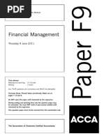 AFM Exam Report: Sep/Dec 2023 Insights | PDF | Net Present Value ...