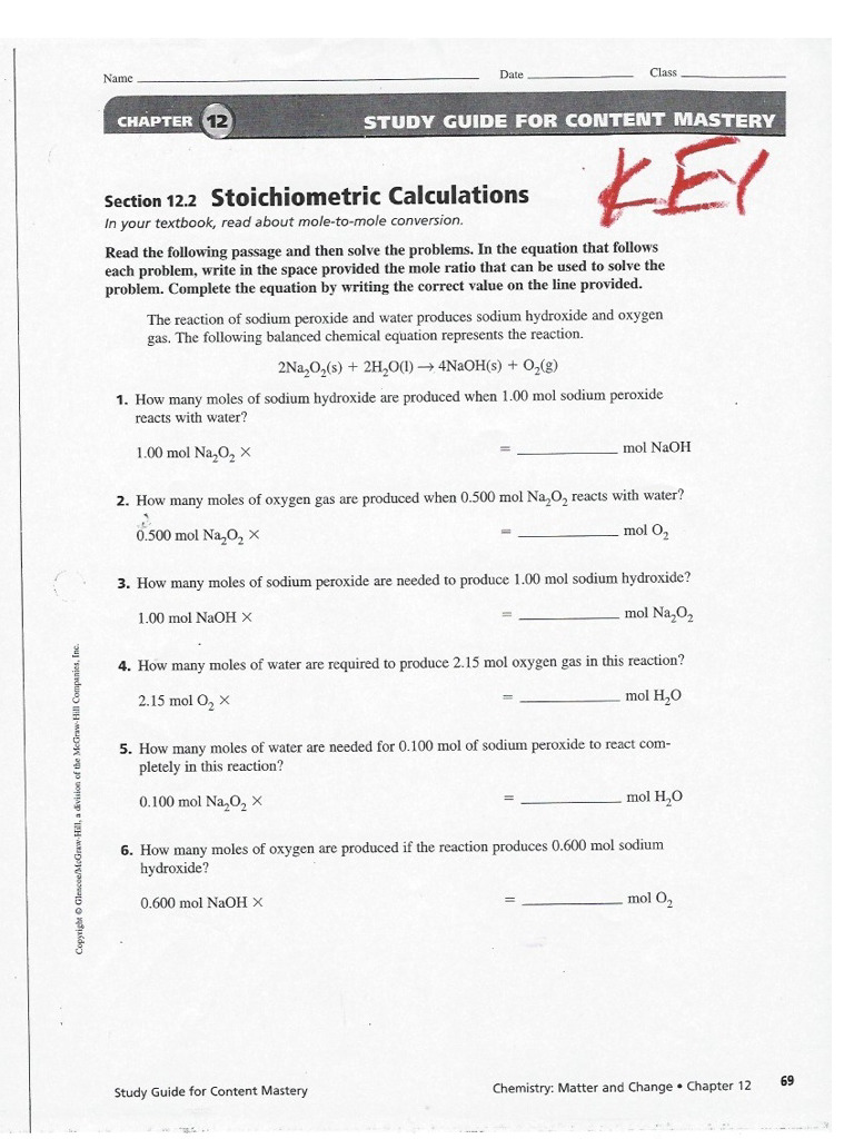 Stoichiometry PDF | PDF