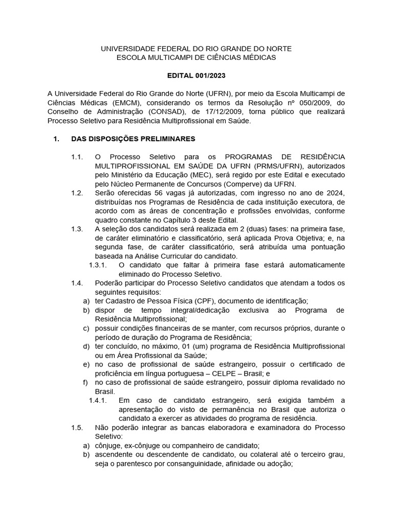 Edital 20231208 Pdf Remédio Fisioterapia