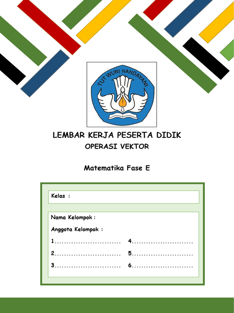 LKPD Vektor Pertemuan 3 | PDF | Metode & Bahan Ajar