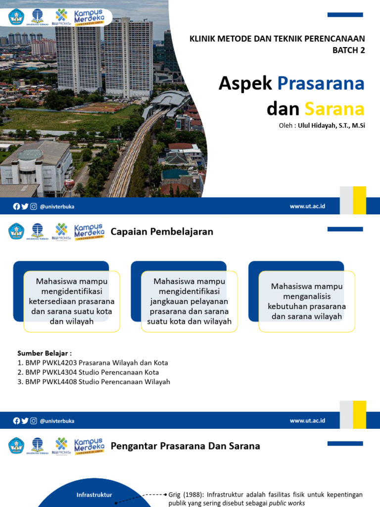 Teknik Analisis Sarana Prasarana | PDF