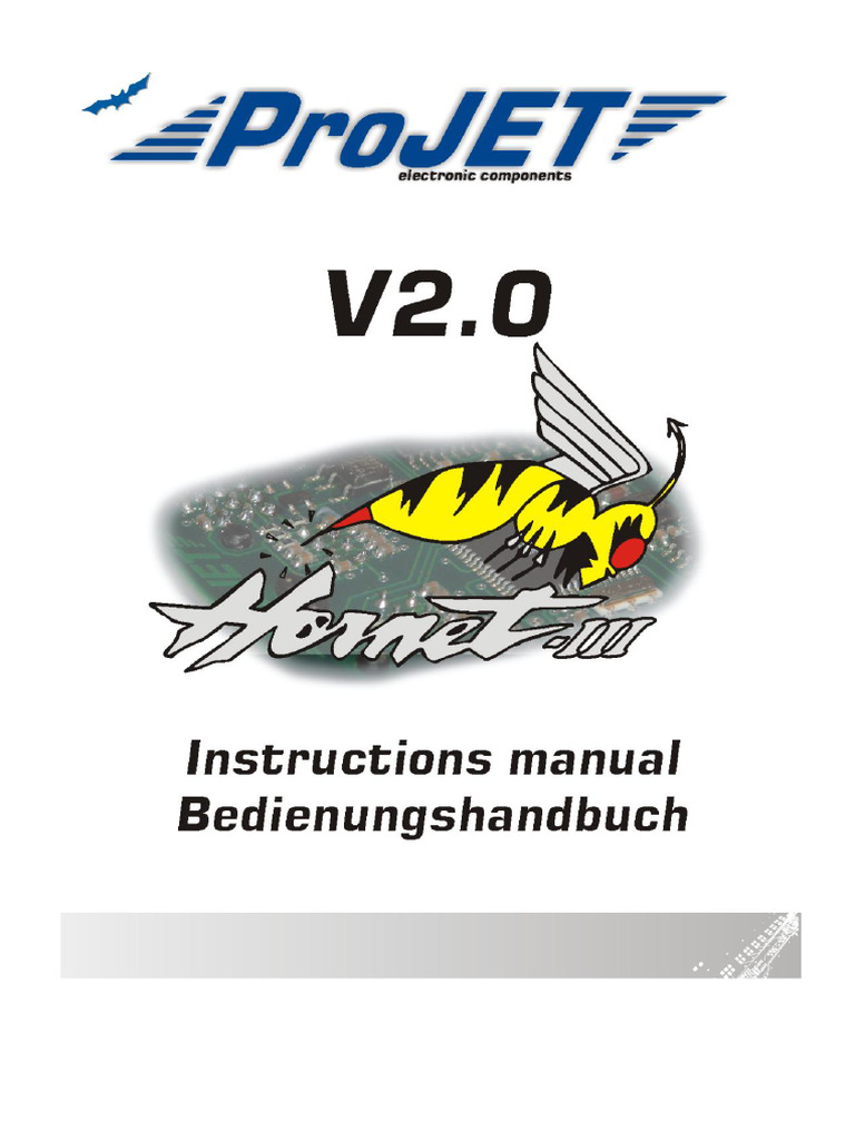 Hornet 3 Eng | PDF | Throttle | Combustion