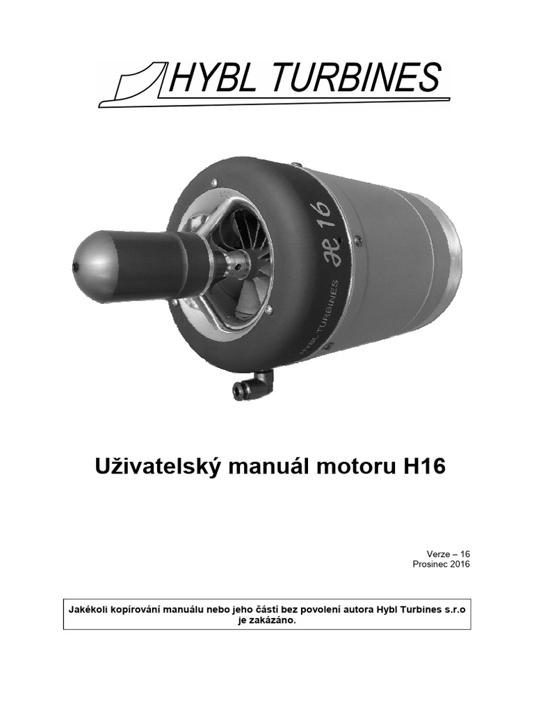 H16 Engine MANUAL 16 CZ | PDF