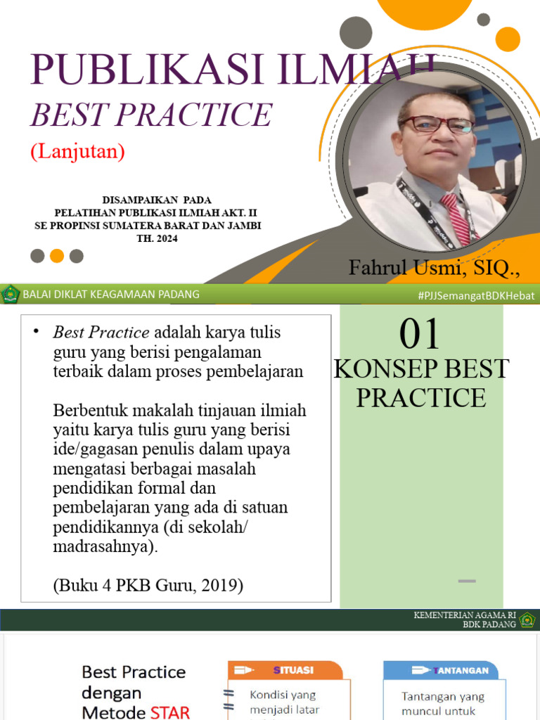 Best Practice DG Metode STAR (Lanjutan) | PDF