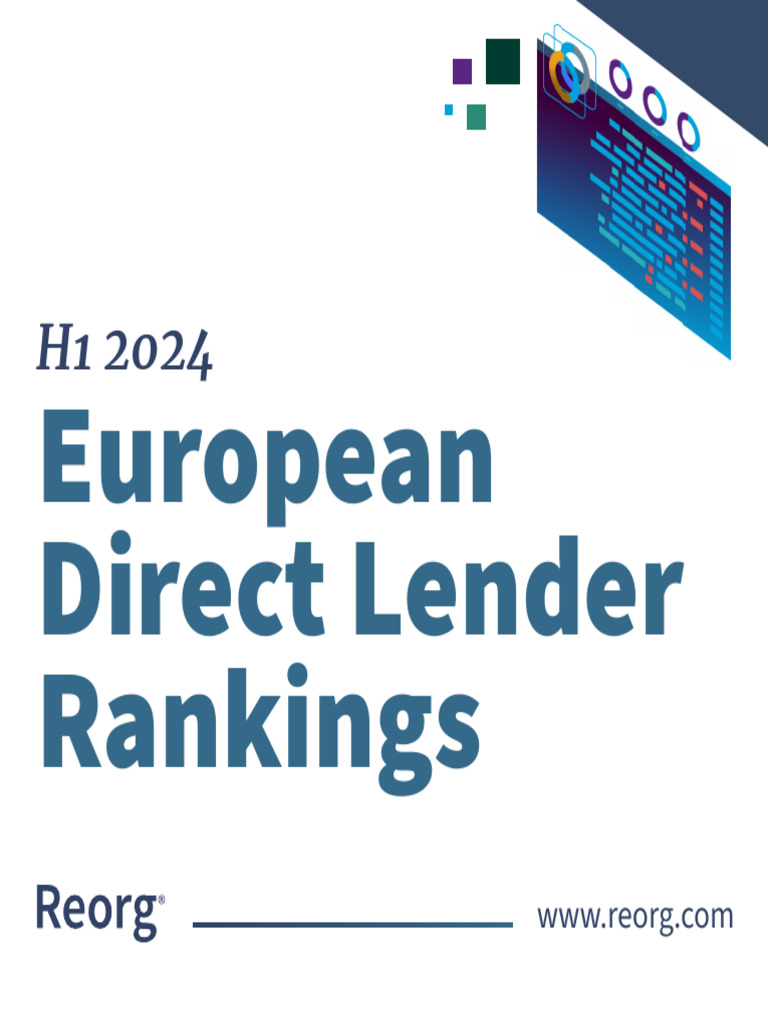 European Direct Lender Rankings H1 2024 | PDF | Economies | Debt