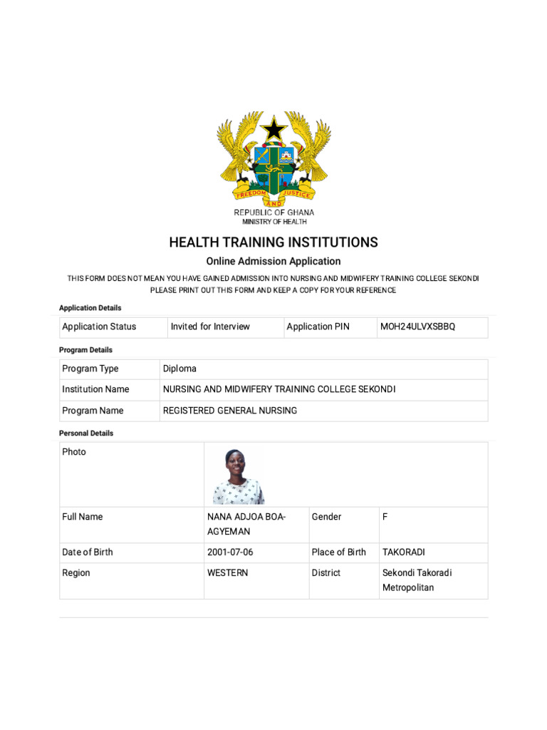 Application Form - Preview - HTI Portal | PDF