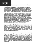 Closing Remarks Tagalog | PDF