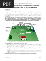 Généralités sur les Postes HTB/HTA | PDF | Transformateur électrique ...