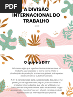 A Evolução Da DIT - Divisão Internacional Do Trabalho - Do Colonialismo ...
