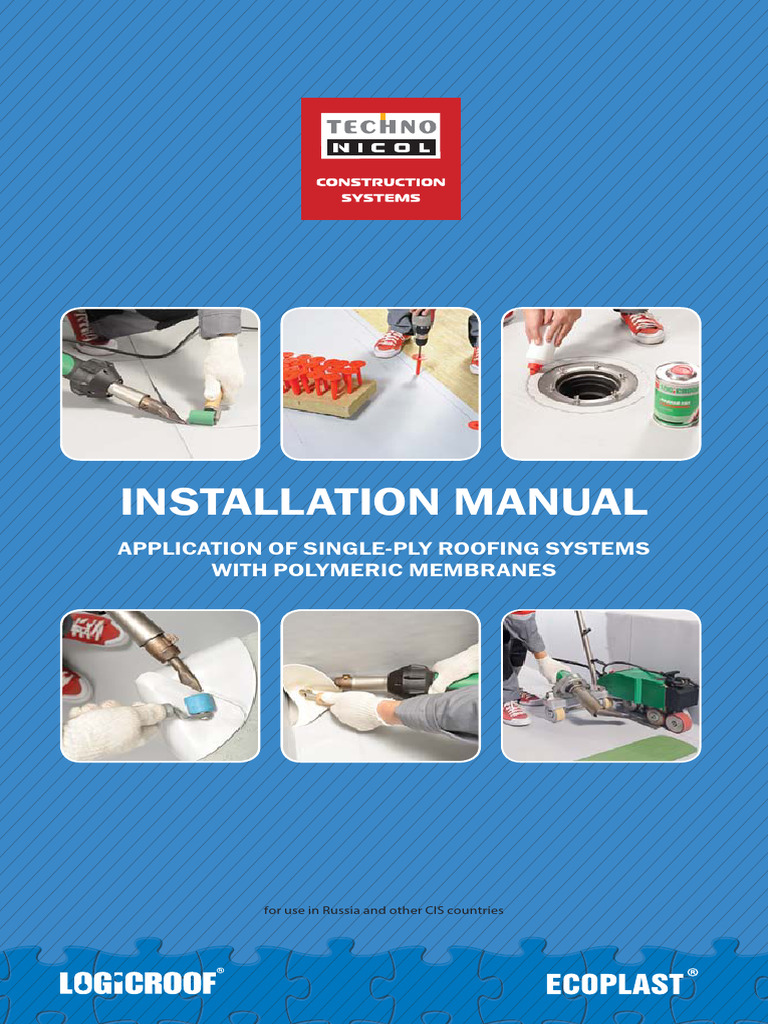 PVC Membrane Installation Manual | Download Free PDF | Welding ...