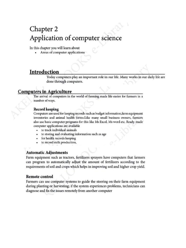 COMPUTER SCIENCE Chapter 2 and 3 | PDF | Computer Network | Computer ...