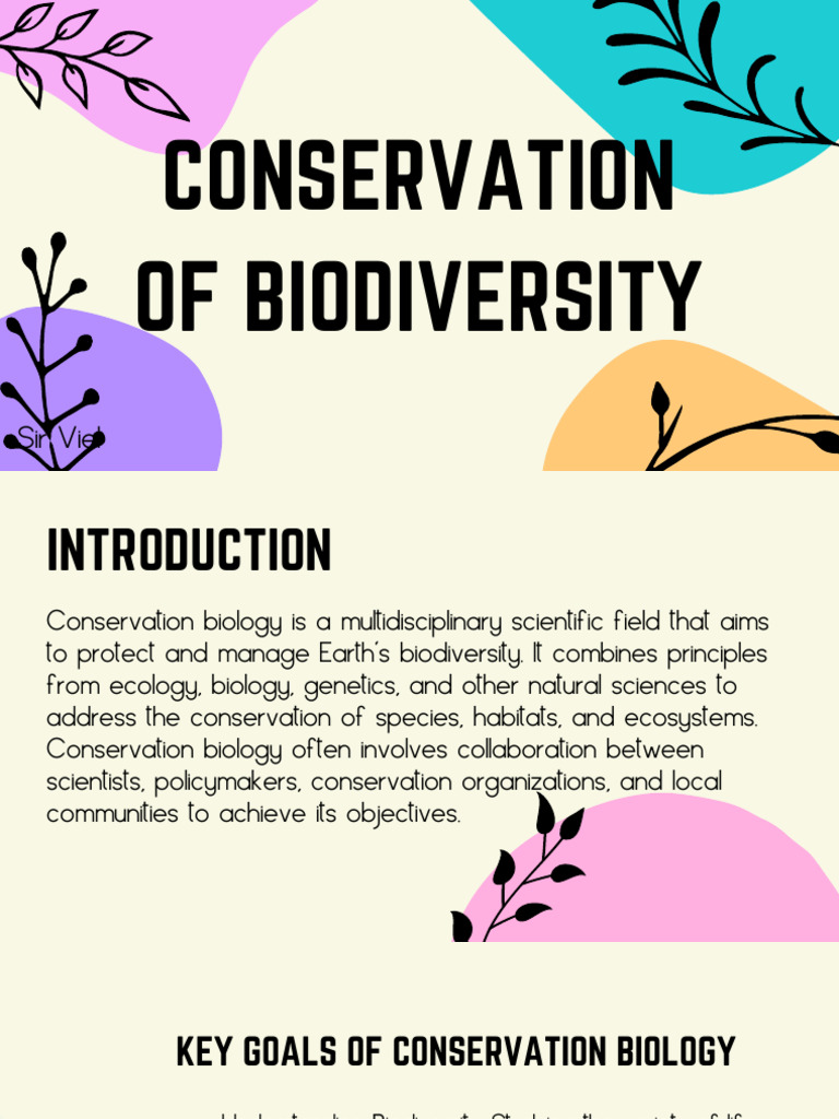 Conservation People and the Earth s Ecosystems | Download Free PDF ...