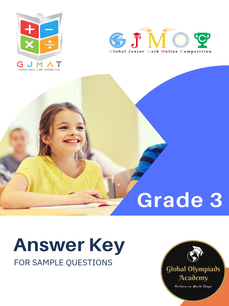 Grade 3 - Answer Key | PDF