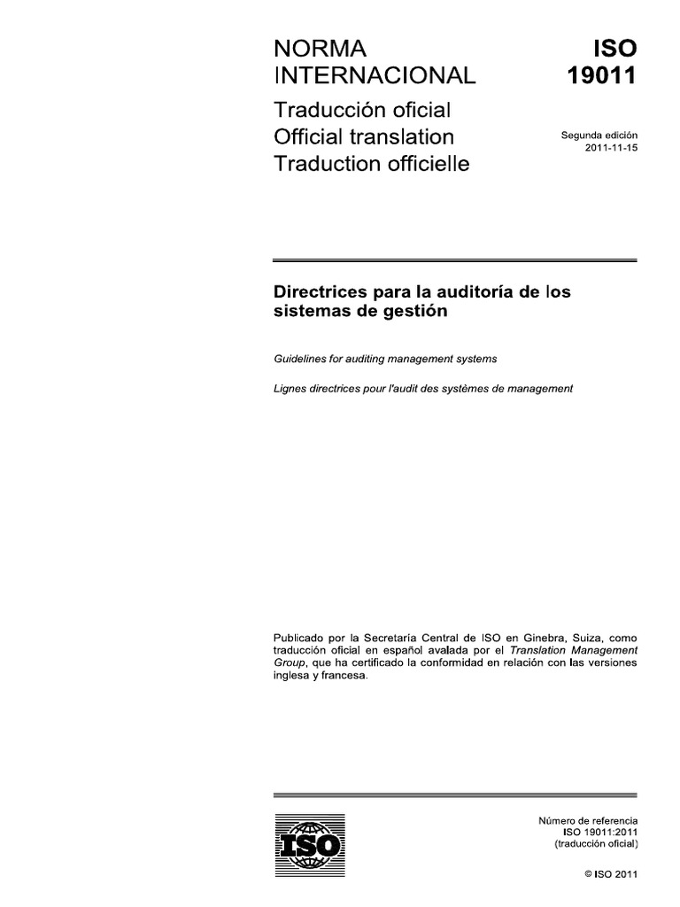 Norma_ISO_19011-2011 | PDF