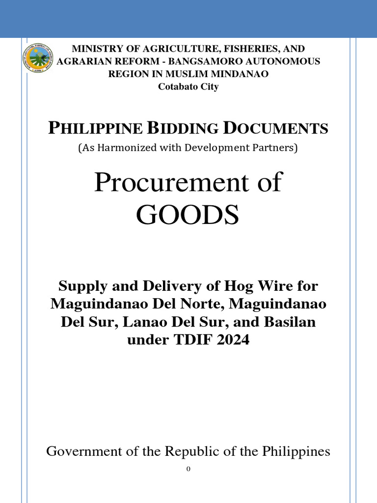 ITB Mafar | PDF | Procurement | Business