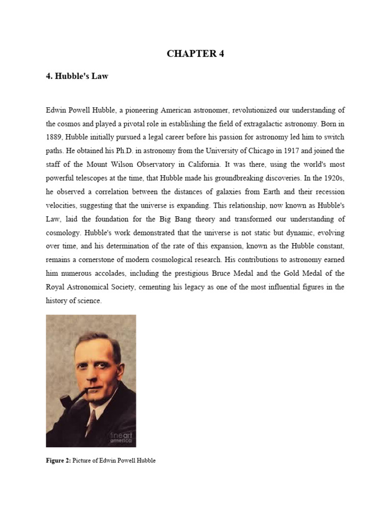 CHAPTER 3 Hubbles Law | PDF | Universe | Redshift