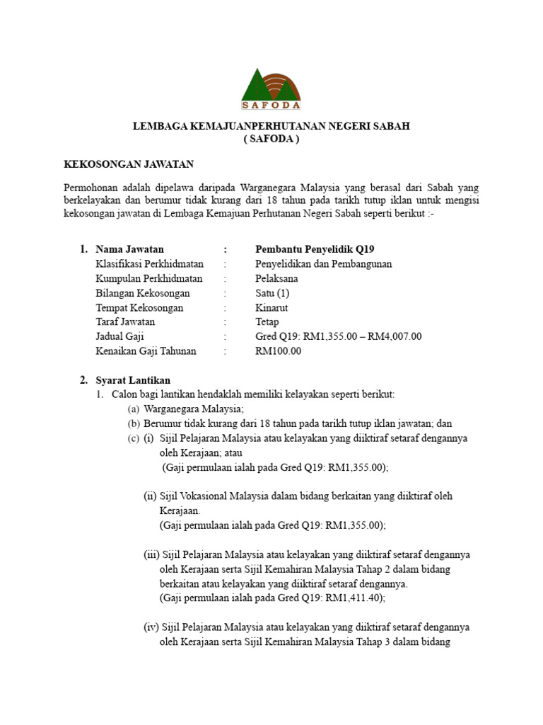 Pembantu Penyelidik Q19 - 0 | PDF