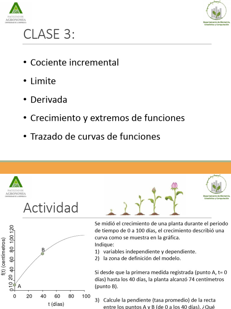 Clase3 TP2020 Derivadas | PDF | Derivado | Matemáticas
