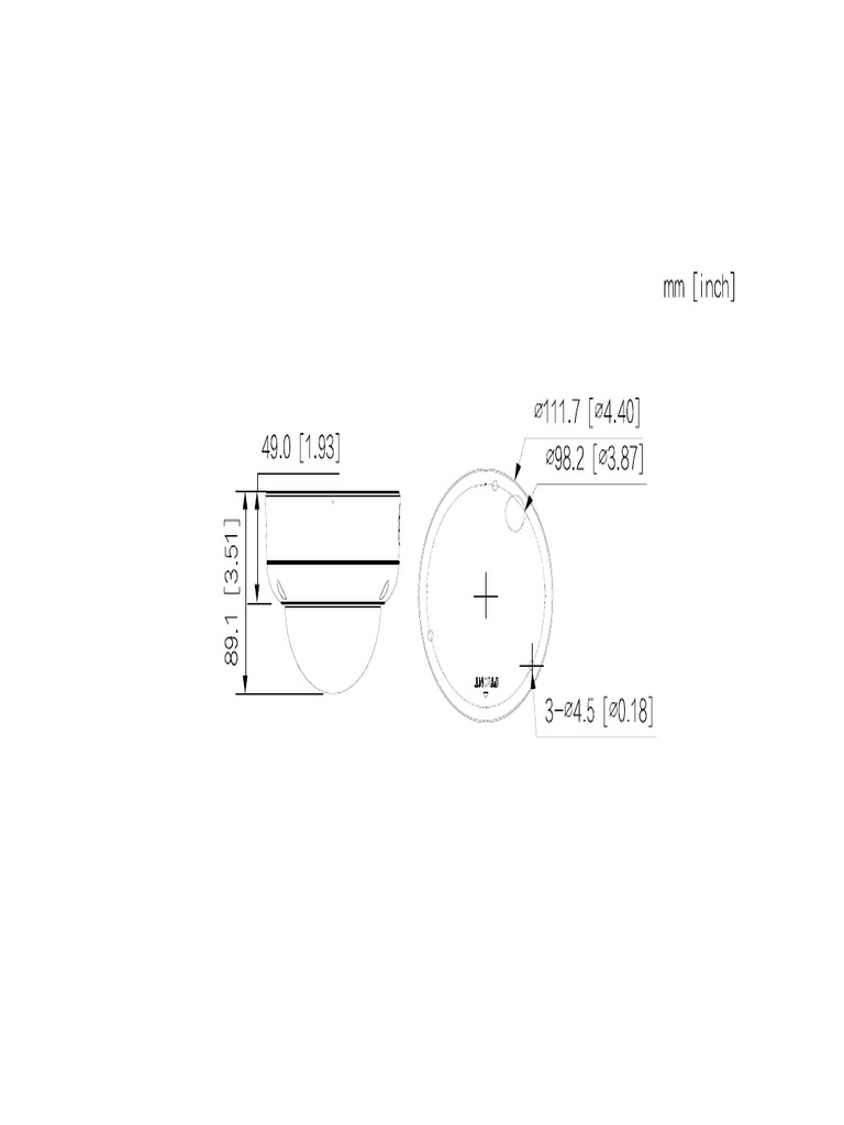 Ipc Hdbw3441e S s2 Dimensions | PDF