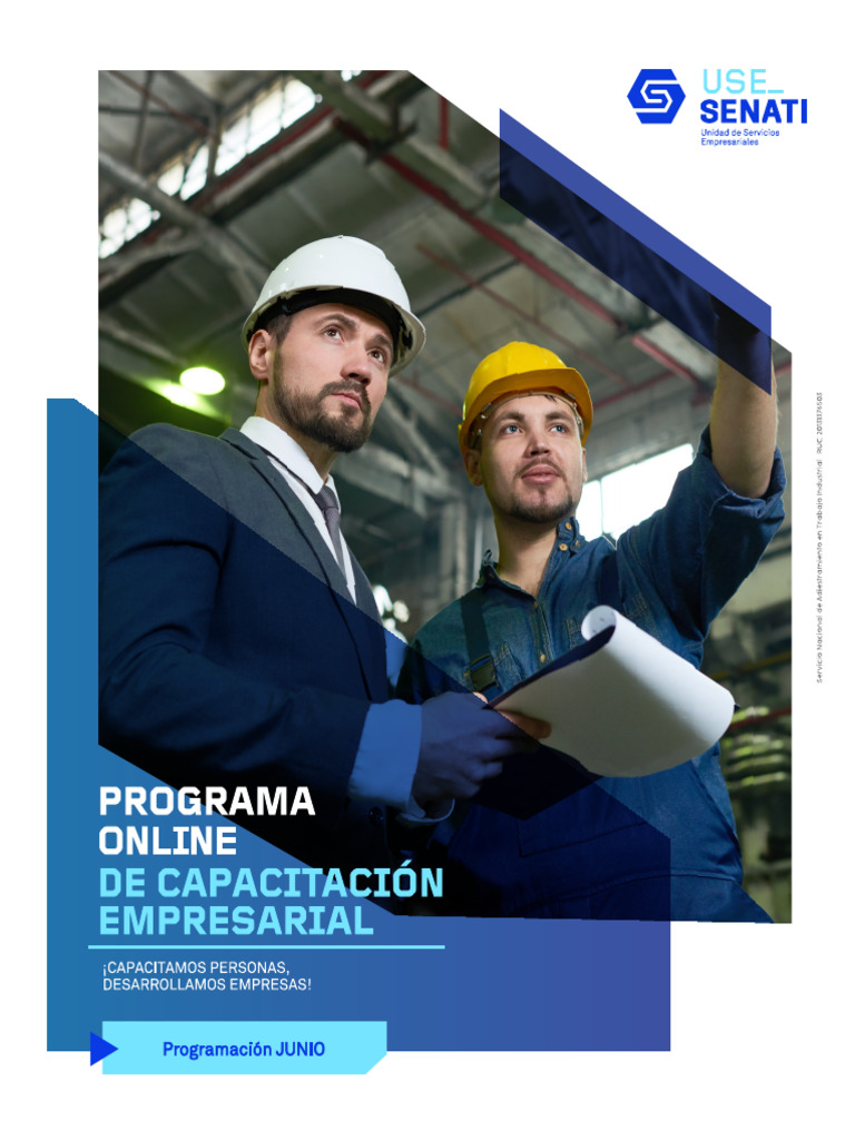 Folleto SENATI 2024 | PDF | Textiles | Internet de las Cosas