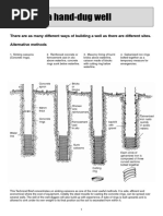 Hand-Dug Wells: Design and Construction | PDF | Pump | Dam