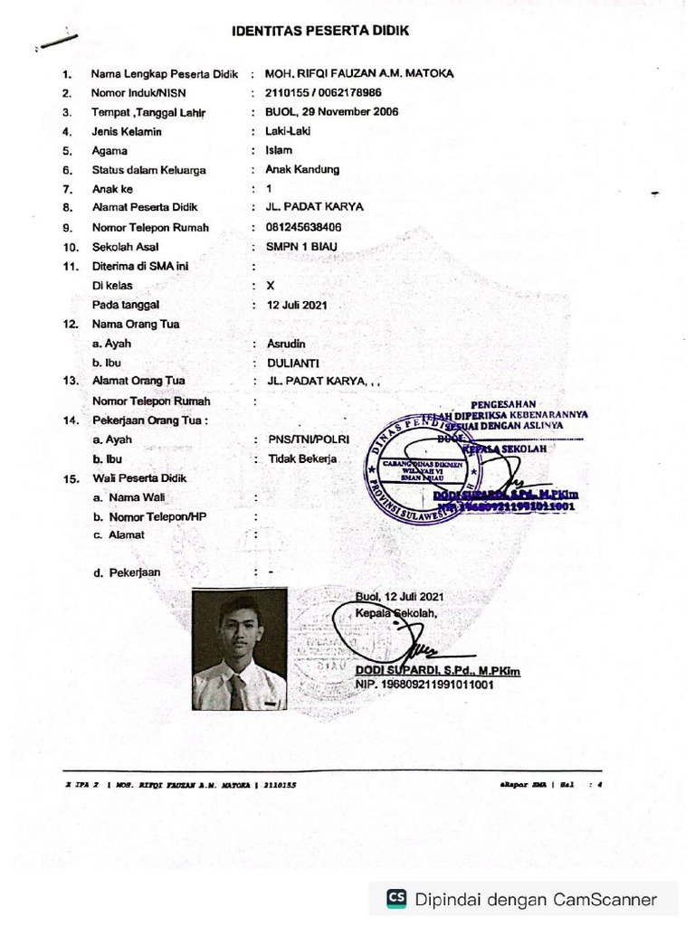 Legalisir20Raport20Sem201-5 Compressed Compressed | PDF