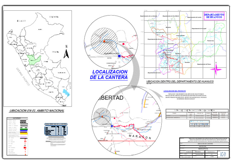 05 Plano de Ubicacion de Cantera | PDF