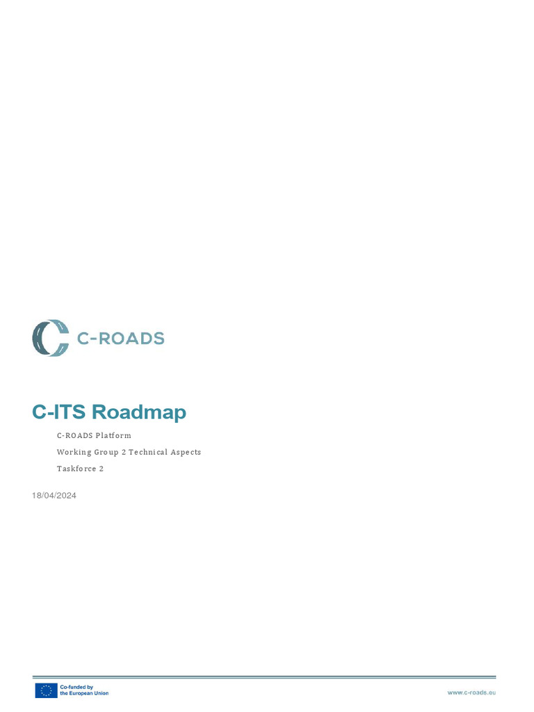 C-Roads C-ITS Deployment Roadmap | PDF | Interoperability | Service ...