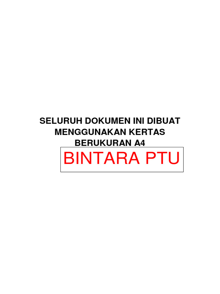 S-Eln Blangko Bintara Ptu 2024 | PDF | Bisnis
