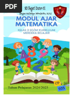 Modul Ajar Matematika - Nilai Tempat Bilangan - Fase B - Kelas 3 | PDF | Kajian Bahasa Asing