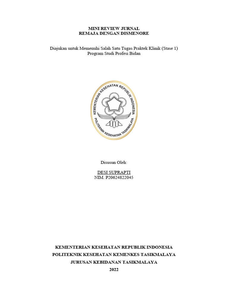 Review Jurnal - Desi Suprapti | PDF