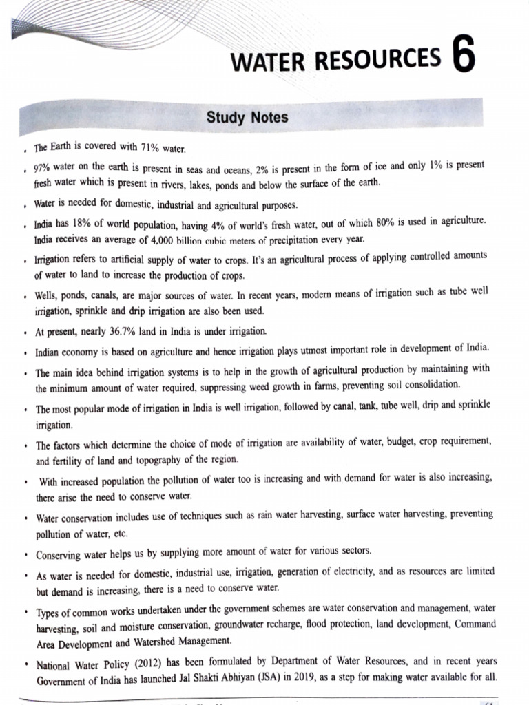 Water Resources | Download Free PDF | Irrigation | Water