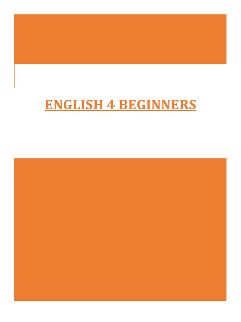 English Grammar Basics for Beginners | PDF | Verb | English Language