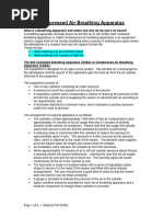 SCBA Cylinder Calculation | PDF | Breathing | Occupational Safety And ...