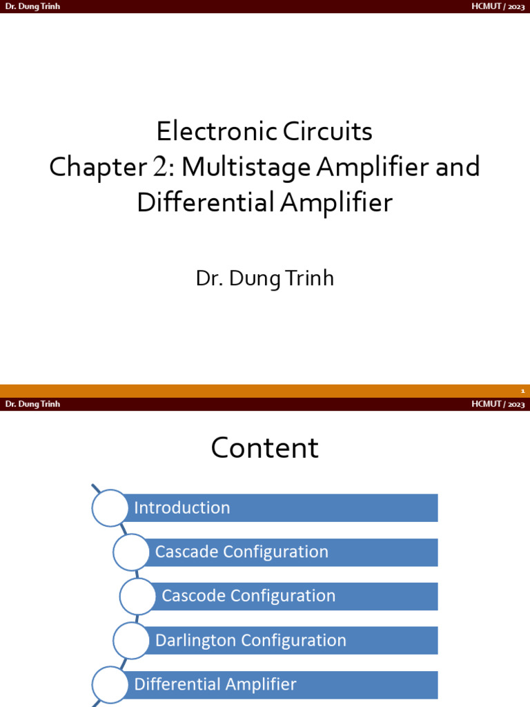Multistage Amplifier Configurations | PDF | Amplifier | Operational ...