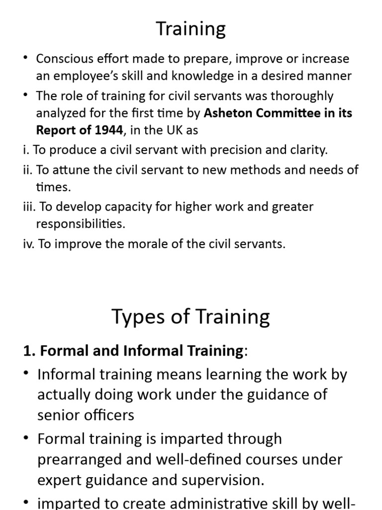 Training | PDF | Behavior Modification | Learning