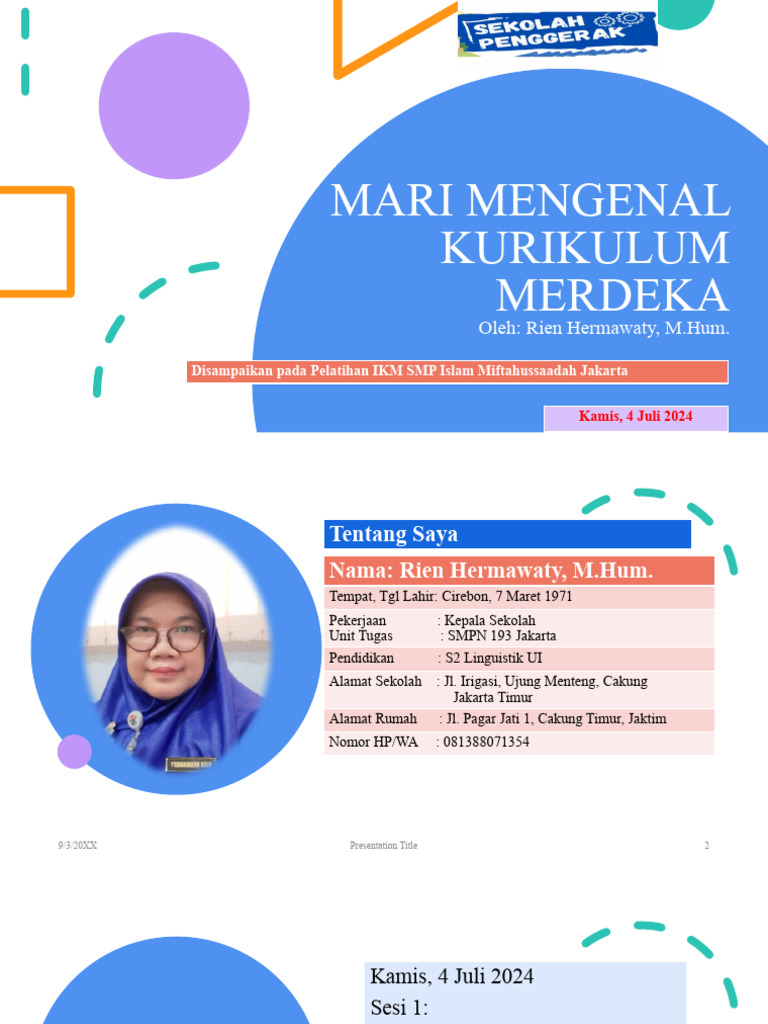 Kebijakan dan Implementasi Kurikulum Merdeka | PDF