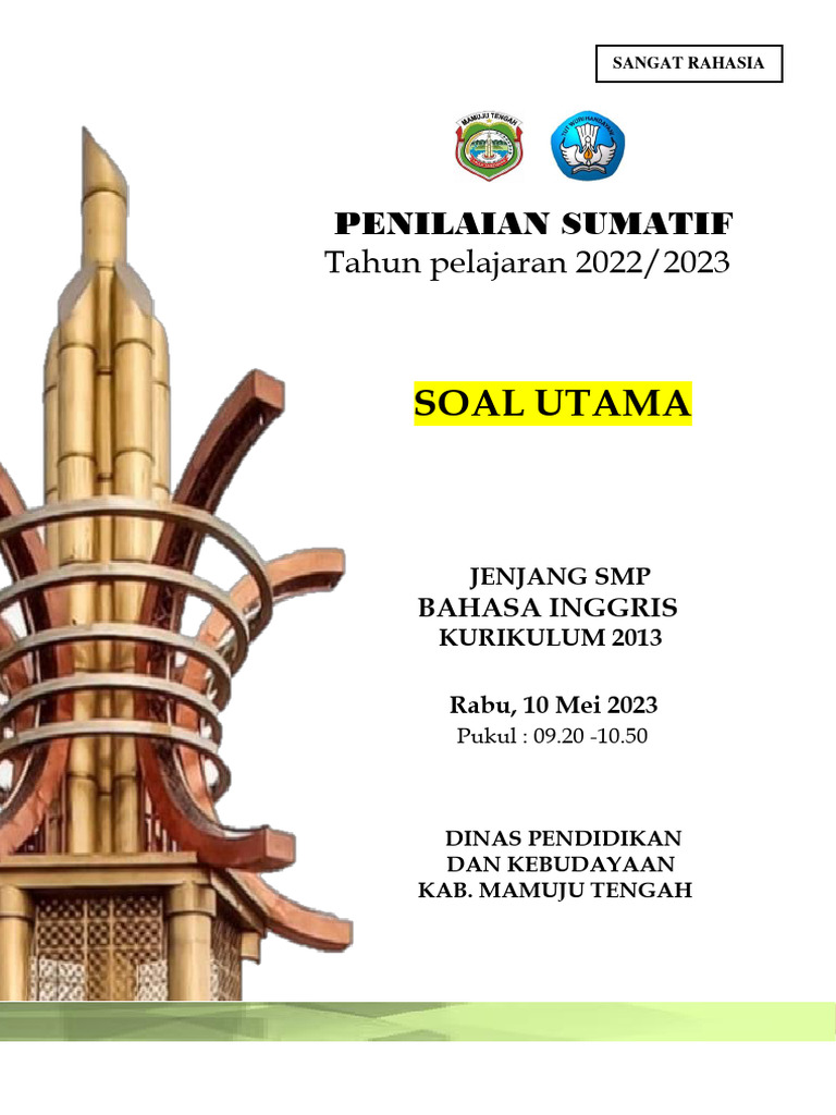 1 Soal Utama | PDF | Amphibian | Dietary Supplements