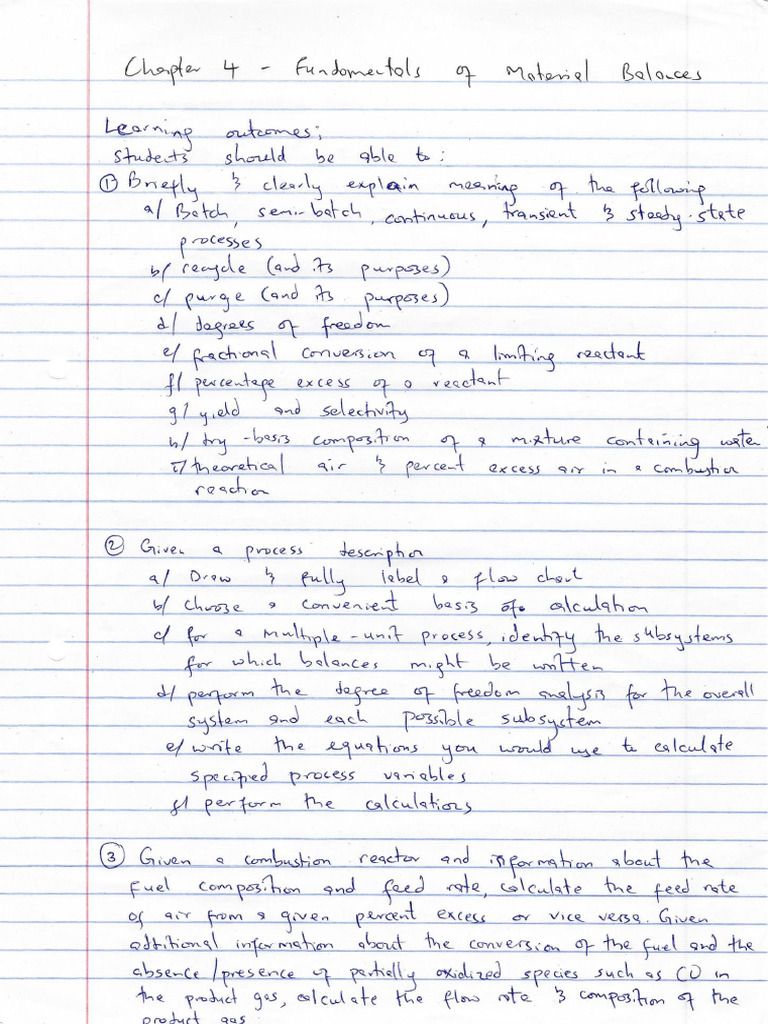 Chap 2 Notes - Part 1 | PDF