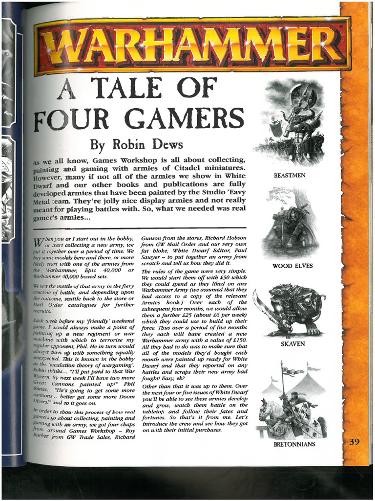 Tale4Gamers 1 | PDF