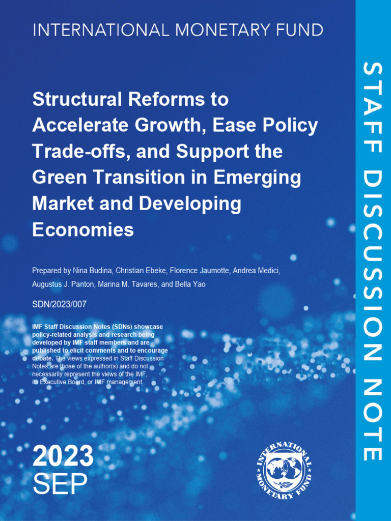 Imf Reforms | PDF | Macroeconomics | Structural Adjustment