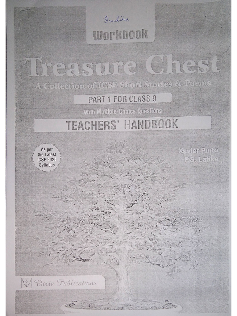 ENGLISH-2 -Treasure Chest Solutions of First 5 Short Stories and Poems ...