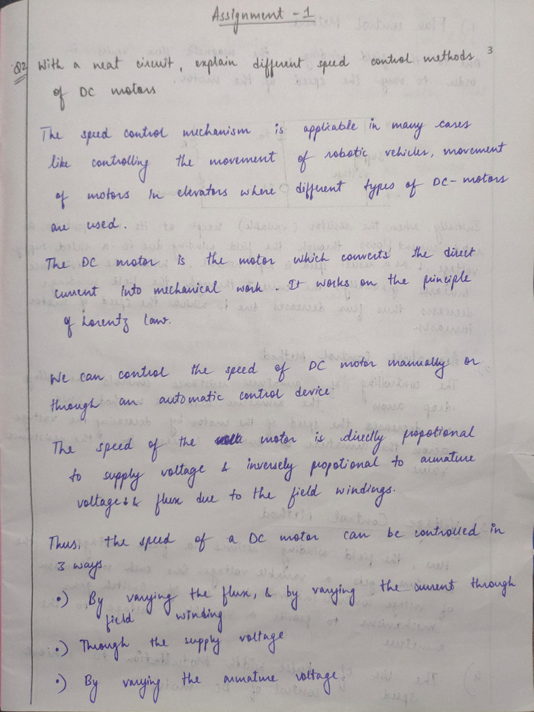 Assignment 1 EV Tech | PDF