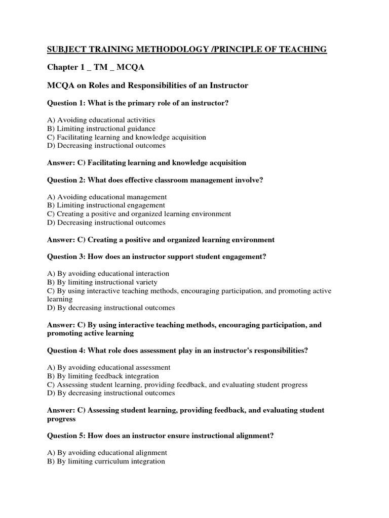 TM Mcqa | PDF | Educational Assessment | Educational Technology