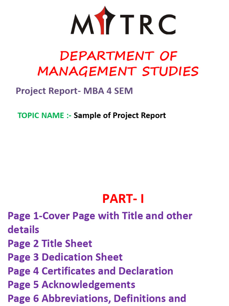 MBA 4 Sem Project Report | PDF | Business | Art